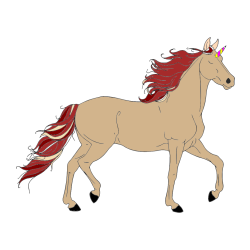 POBARVANA pobarvanka - Samorog (klara, 6 let)